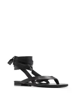 Attico Ankle-strap Flat Sandals