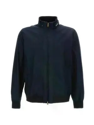 Woolrich Lewis High-collar Zip Jacket - Blue