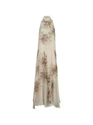 Brunello Cucinelli Maxi Dress - Neutrals