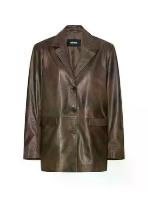 ROTATE BY BIRGER CHRISTENSEN Leather Blazer