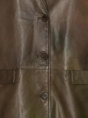 ROTATE BY BIRGER CHRISTENSEN Leather Blazer