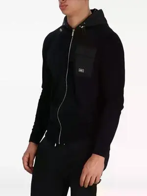 Karl Lagerfeld Zip-up Hooded Jacket