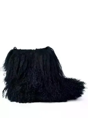 UGG Shaggy Short Boots - Black