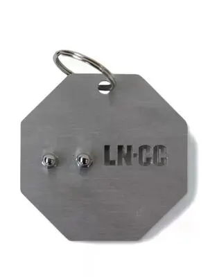LN-CC X NM3 Logo-engraved Keyring - Silver