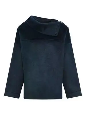 YVES SALOMON Asymmetric-neck Sweater