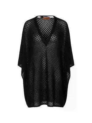 Missoni V-neck Cover-up - Black