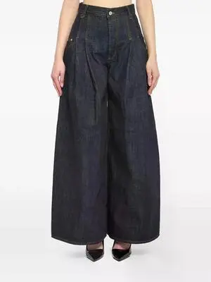 Jacquemus Contrast Stitching Jeans For Women