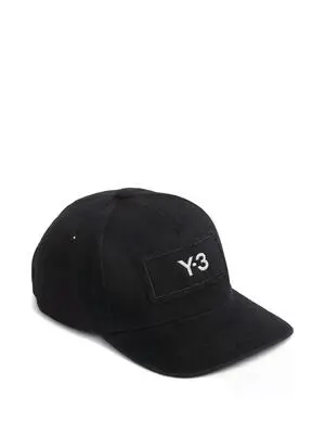 Y3 Logo-patch Cap