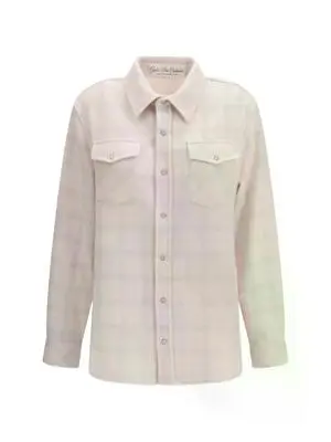 GOD'S TRUE CASHMERE Check-pattern Shirt