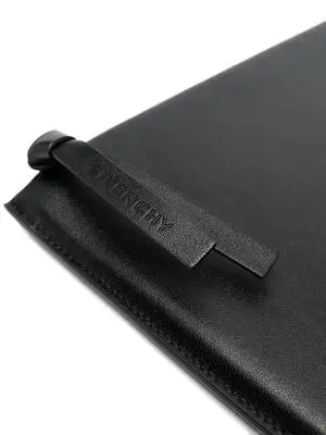 Givenchy Large Antigona Leather Clutch - Black
