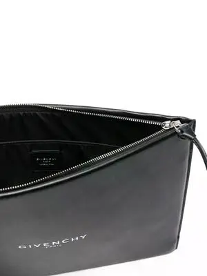 Givenchy Large Antigona Leather Clutch - Black