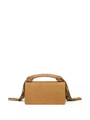 GOLDEN GOOSE Venezia Fringed Cross-body Bag - Neutrals