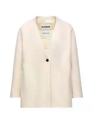 Moncler Single Breasted Coats For Women