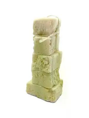 MALTE VAN DER MEYDEN Layered Stack Candle - Green