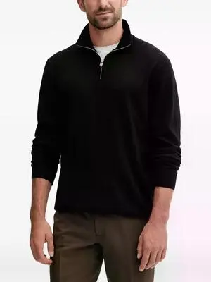 LINDBERGH Half-zip Turtleneck Sweater