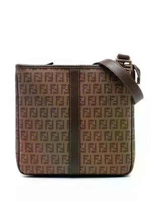 Fendi Textured Cross Body Bags