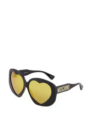 Moschino Heart-shaped Sunglasses