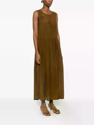 UMA WANG Ardal Pleated Maxi Dress