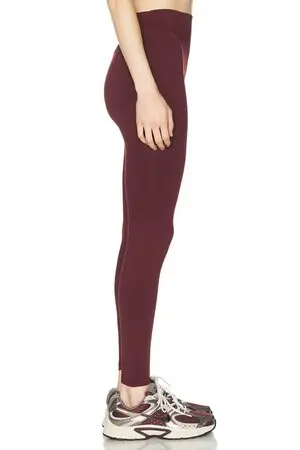 NORBA Accent Legging In Burgundy