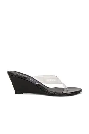 Clear Wedge Sandals for Women 