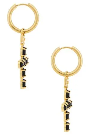 Dolce & Gabbana Cross Dangle Earrings