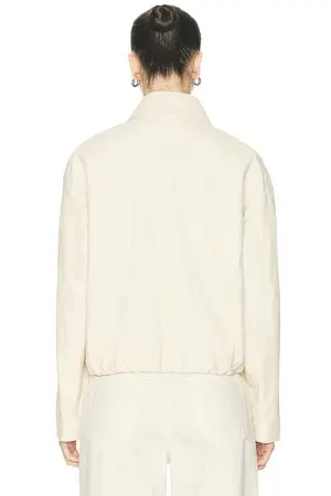 ARMA Loua Leather Jacket - Ecru