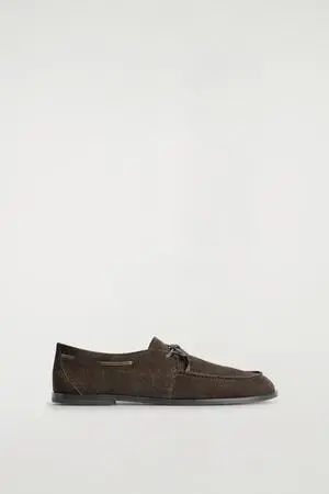 Cos Suede Deck Shoes