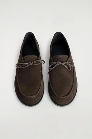 Cos Suede Deck Shoes