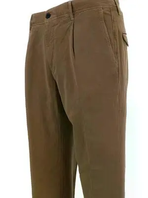 Incotex Button Trousers - Brown