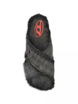 DIESEL® Frayed Crossover Sneakers - Grey