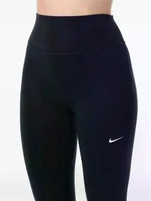 Nike Logo-detail Leggings - Black