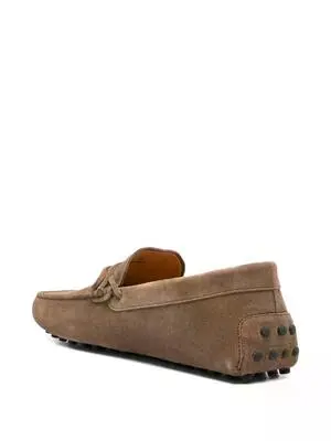TOD'S Tie Detail Loafers