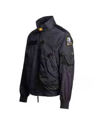 PARAJUMPERS Zipped Bomber Jacket With Patch Detail
