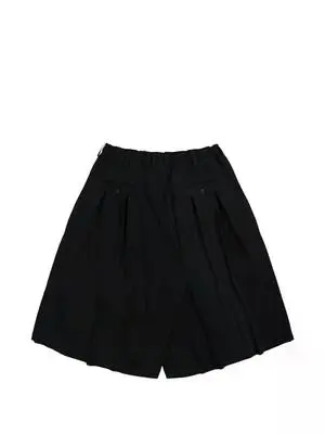 Yohji Yamamoto Pleated Tailored Shorts