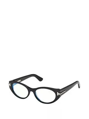 TOM FORD Cat Eye Glasses - Black