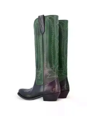 GOLDEN GOOSE Wish Star Leather Boots