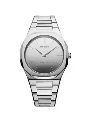 D1 MILANO Ultra Thin 38mm Watch Silver