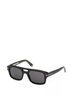 TOM FORD Square Frame Sunglasses - Black