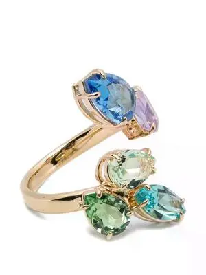 SWAROVSKI Multicolour Cuts Ring - Gold