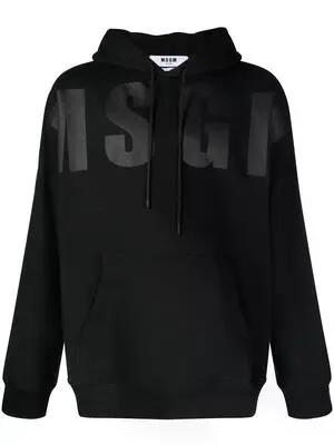 MSGM Appliqué Logo Hoodie