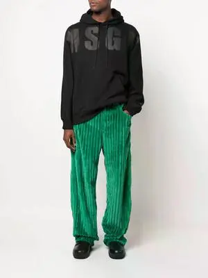MSGM Appliqué Logo Hoodie