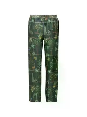PIP STUDIO Floral Print Drawstring Trousers