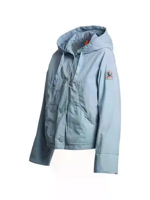 PARAJUMPERS Button-up Hooded Jacket - Blue
