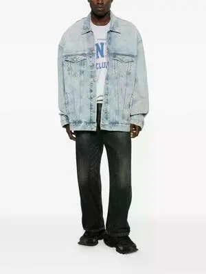 Balenciaga Logo-denim Denim Jacket