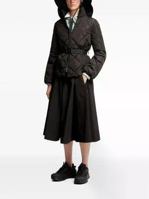 Moncler Diamond-quilted Jacket - Black