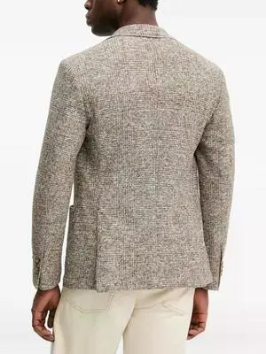 Gant Checked Single-breasted Blazer