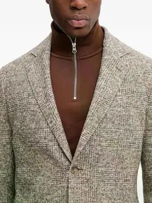 Gant Checked Single-breasted Blazer