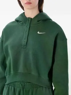 Nike Half-button Hoodie - Green