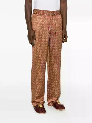 Drole De Monsieur Paisley-pattern Trousers