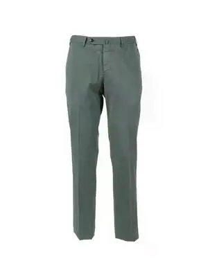PT TORINO Belt-loops Trousers - Green